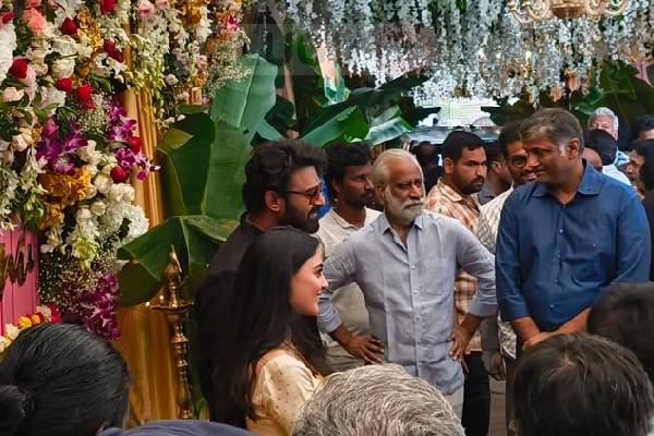 prabhas hanu movie launched with pooja ceremony | తెలుగు360