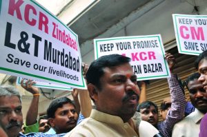 Sultan Bazar protests against the Metor Rail invasion