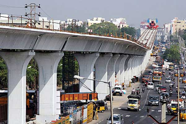 Hyderabad Metro Rail to be commissioned in the middle of this year