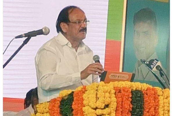 Exclusive : Venkaiah Naidu calls for an emergency on Media