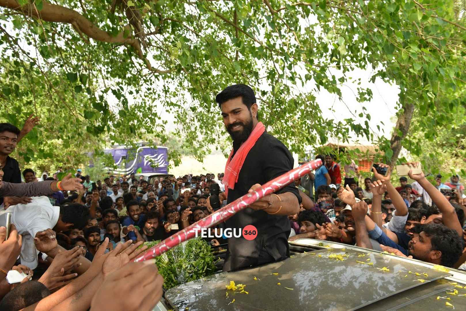 Ram Charan's Repalle On Location Stills