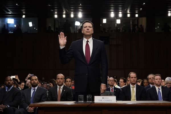 Ex Fbi Chief Comey Tells U S Senators Trump Pressured Him On Russia Probe