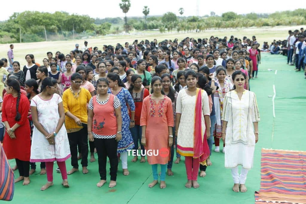 Gouthami participate Youth Yoga