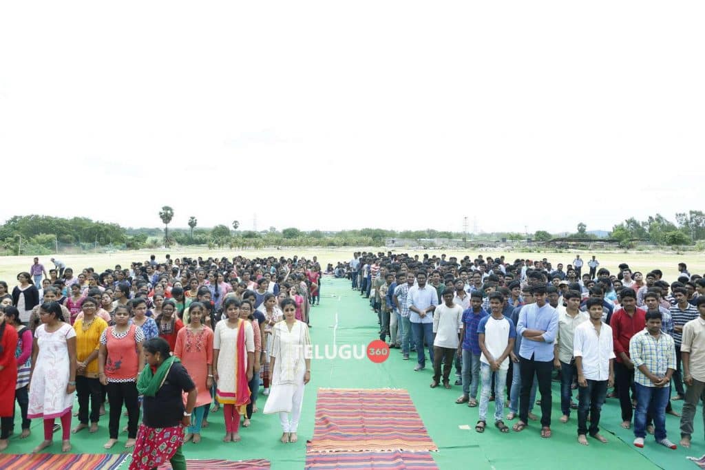 Gouthami participate Youth Yoga