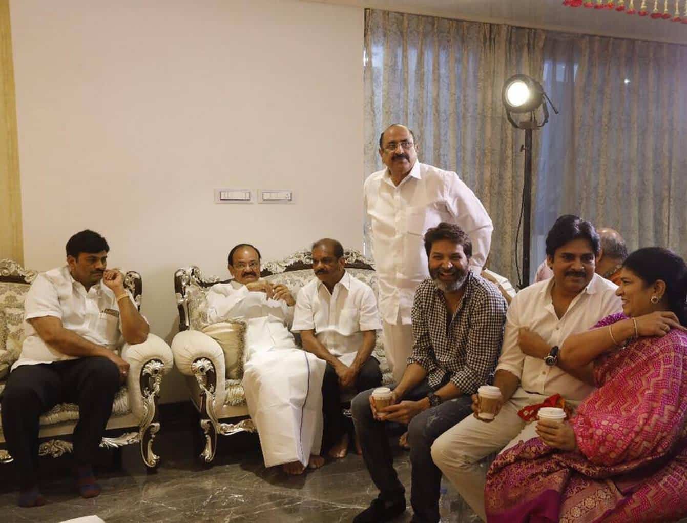 NTV chairman Shri Narendra chowdary's daughter Engagement