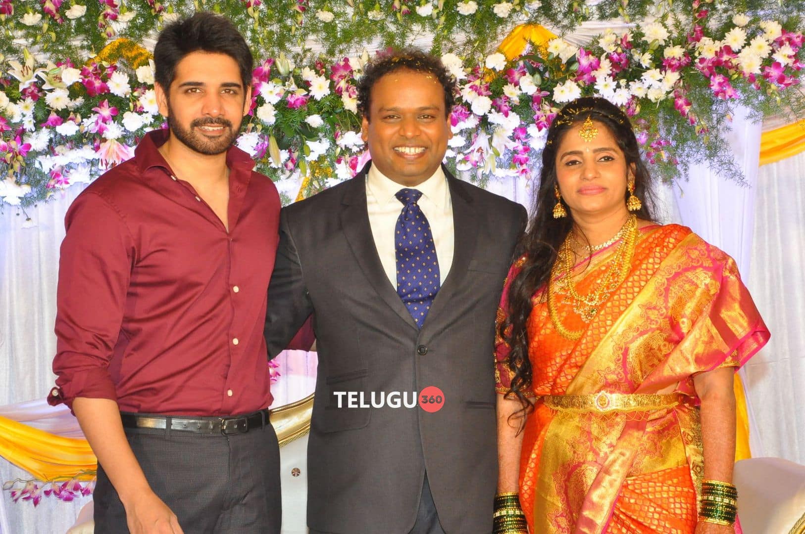 Comedian Harish Wedding Reception Photos