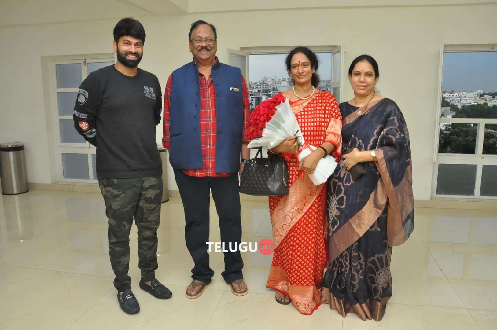 Krishnam Raju And Family watches Raju Gari Gadhi 2 Movie