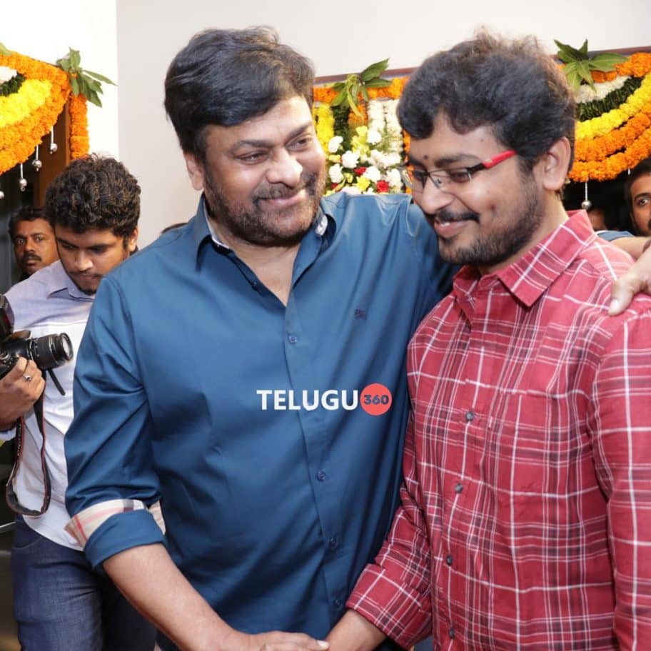 Chiranjeevi launches Kalyaan Dev Debut Film Photos