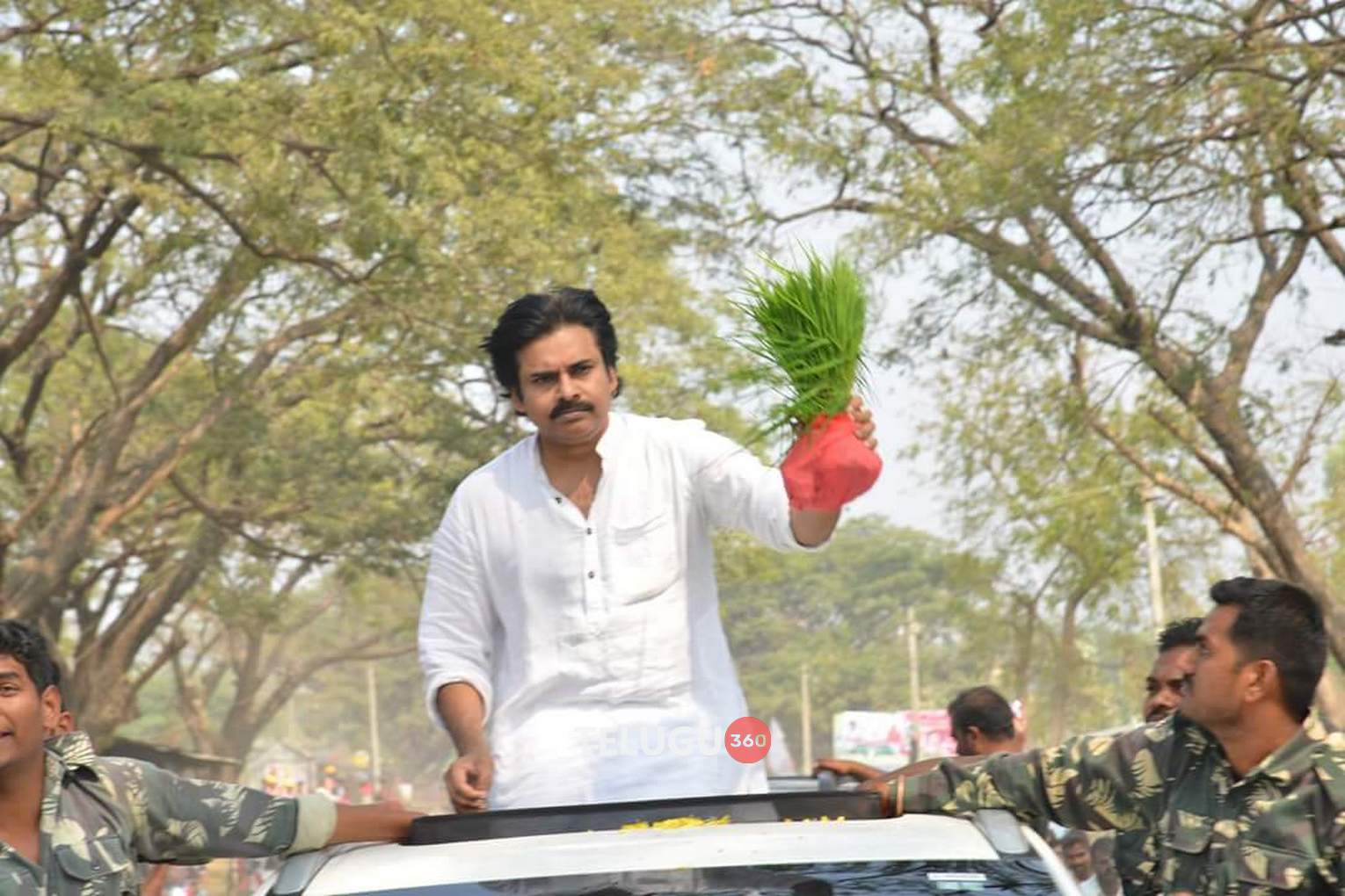 Pawan Kalyan Rally at Kothagudem