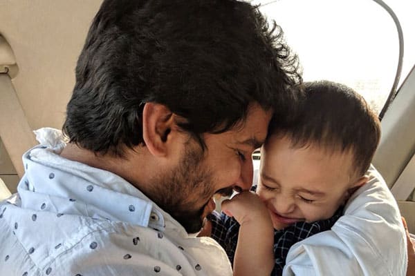 Adorable Pic - Nani with Jr. Nani