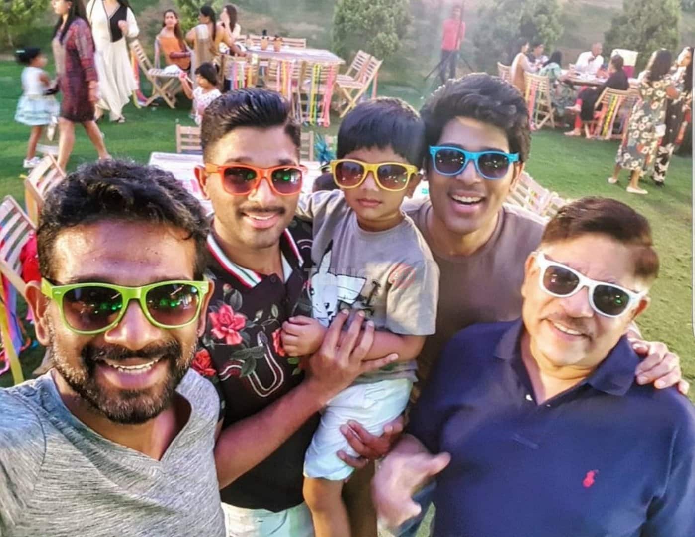 Allu Ayaan Bday Pics