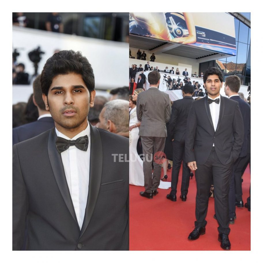Allu Sirish from the premiere of the Chinese film