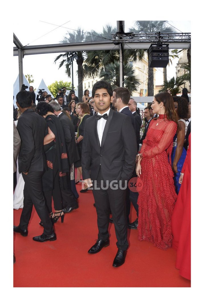 Allu Sirish from the premiere of the Chinese film