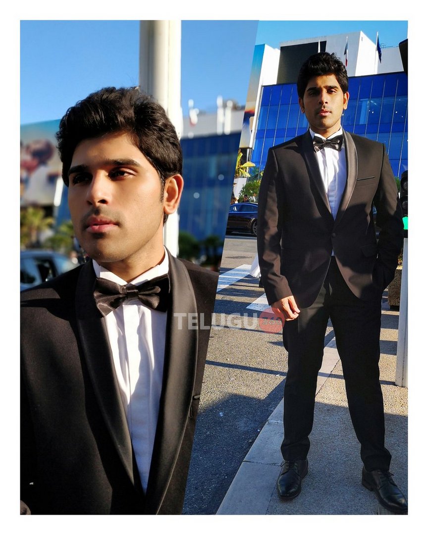 Allu Sirish from the premiere of the Chinese film