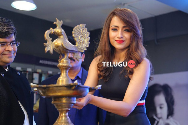 Trisha graces the 65th Jio Filmfare Awards (South) press conference