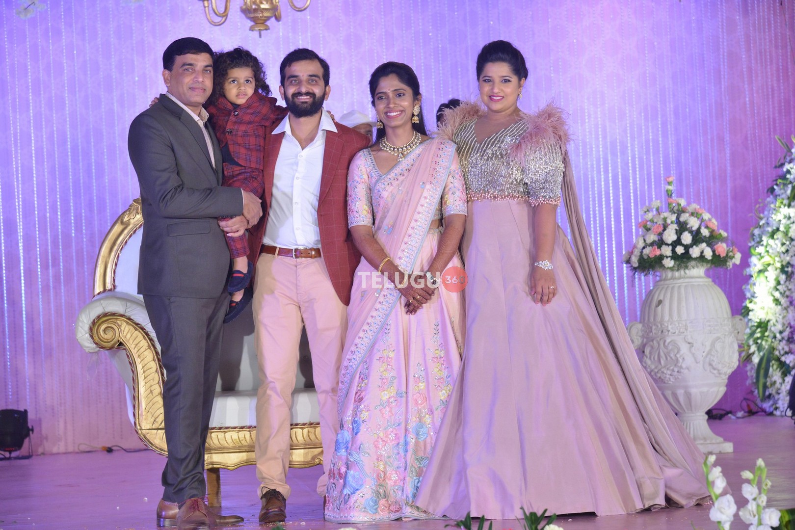 Celebs @ Harshith Reddy (Dil Raju Nephew) Reception