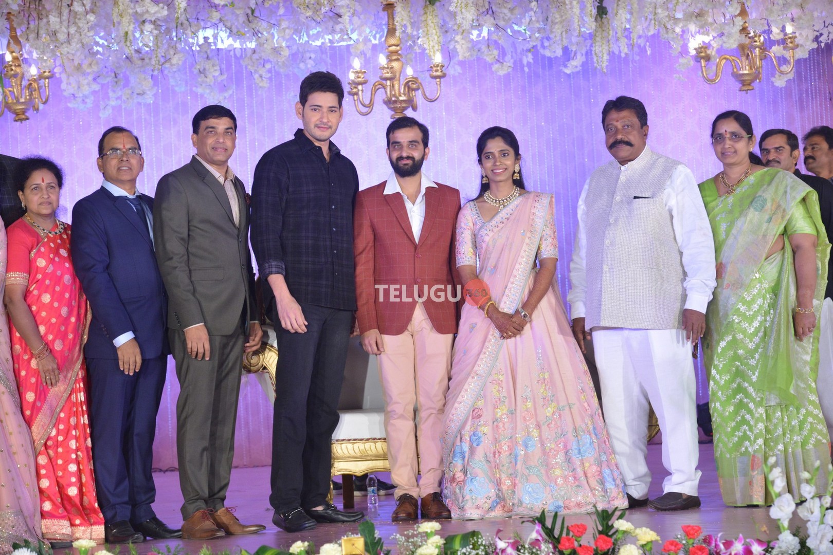 Celebs @ Harshith Reddy (Dil Raju Nephew) Reception