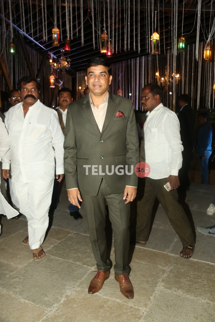 Celebs @ Harshith Reddy (Dil Raju Nephew) Reception - Telugu 360