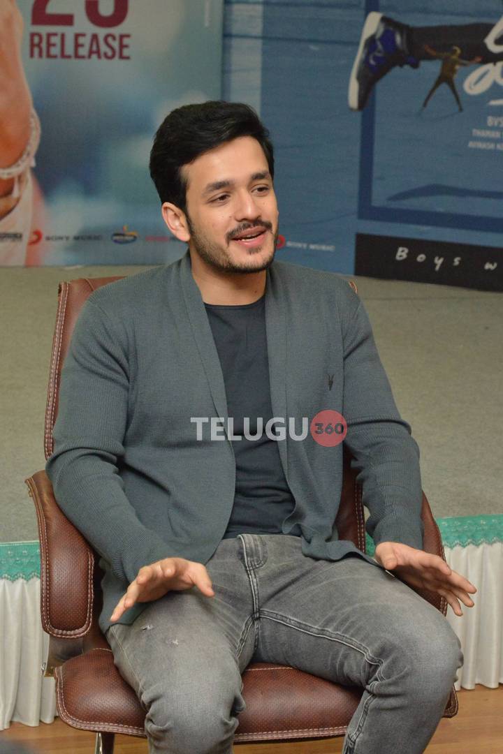 Akhil Akkineni Interview
