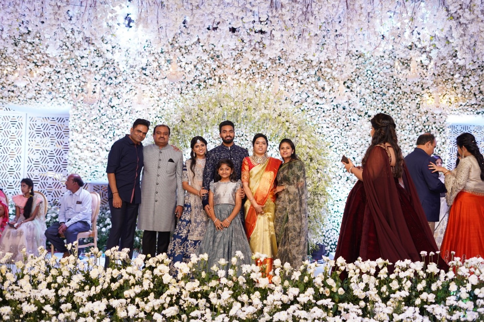 Celebrities at Ujjval Engagement