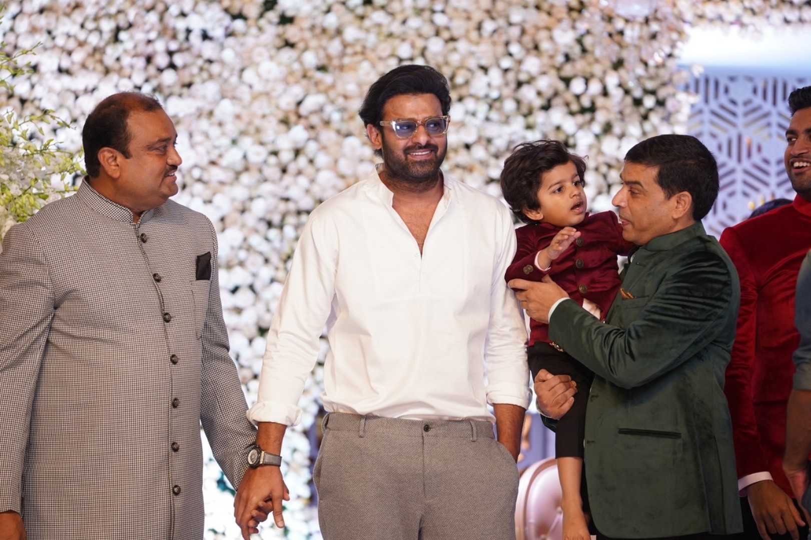 Celebrities at Ujjval Engagement