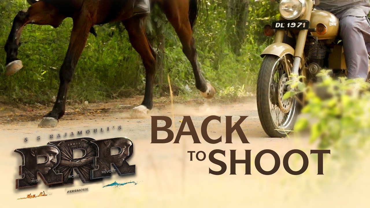 The glimpse into the sets of RRR is a perfect watch