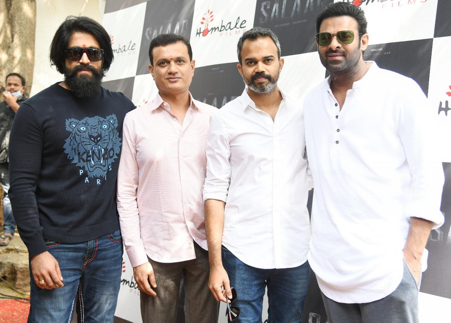 Muhurtham for Pan India Super Star Prabhas's Salar movie