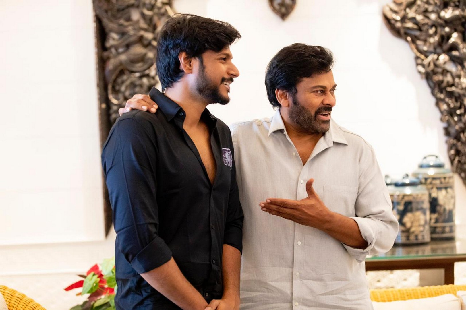 Gully Rowdy trailer launch by Megastar Chiranjeevi