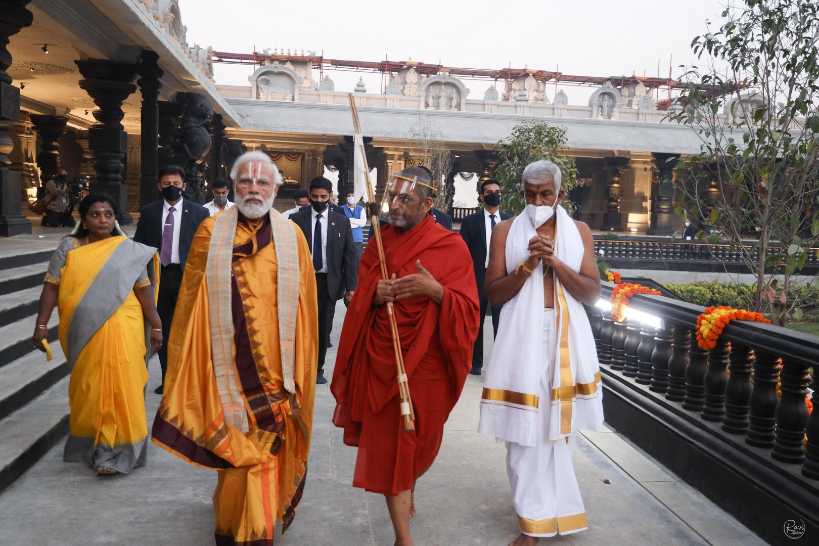 PM Modi at Sri Ramanujacharya statue inauguration