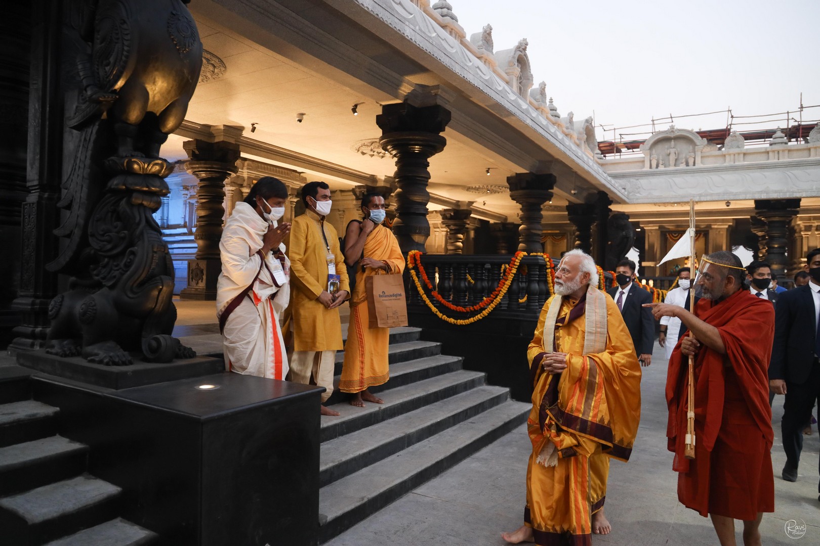 PM Modi at Sri Ramanujacharya statue inauguration