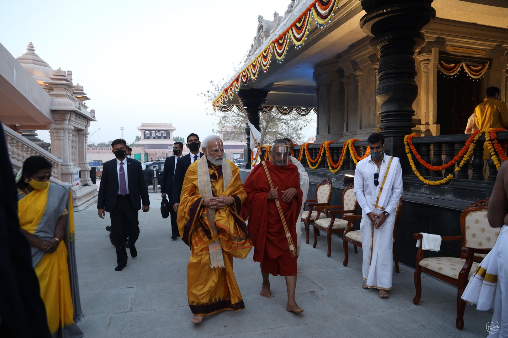 PM Modi at Sri Ramanujacharya statue inauguration