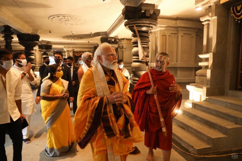 PM Modi at Sri Ramanujacharya statue inauguration