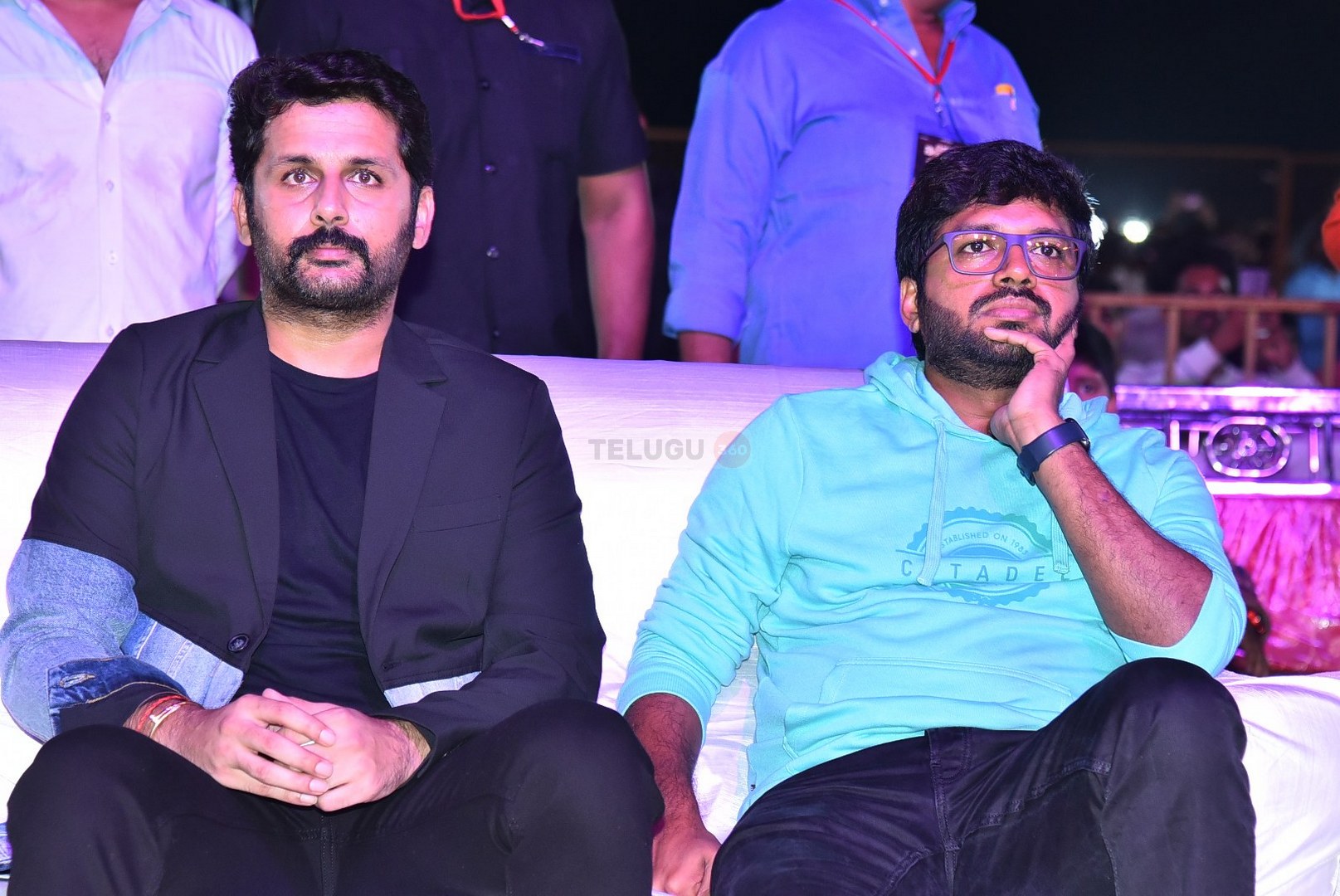 Macherla Niyojakavargam Trailer Launch Event Stills Set2