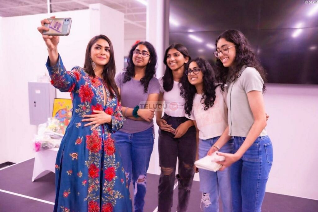 SitaRamam Success meet @ Mall Of India Chicago