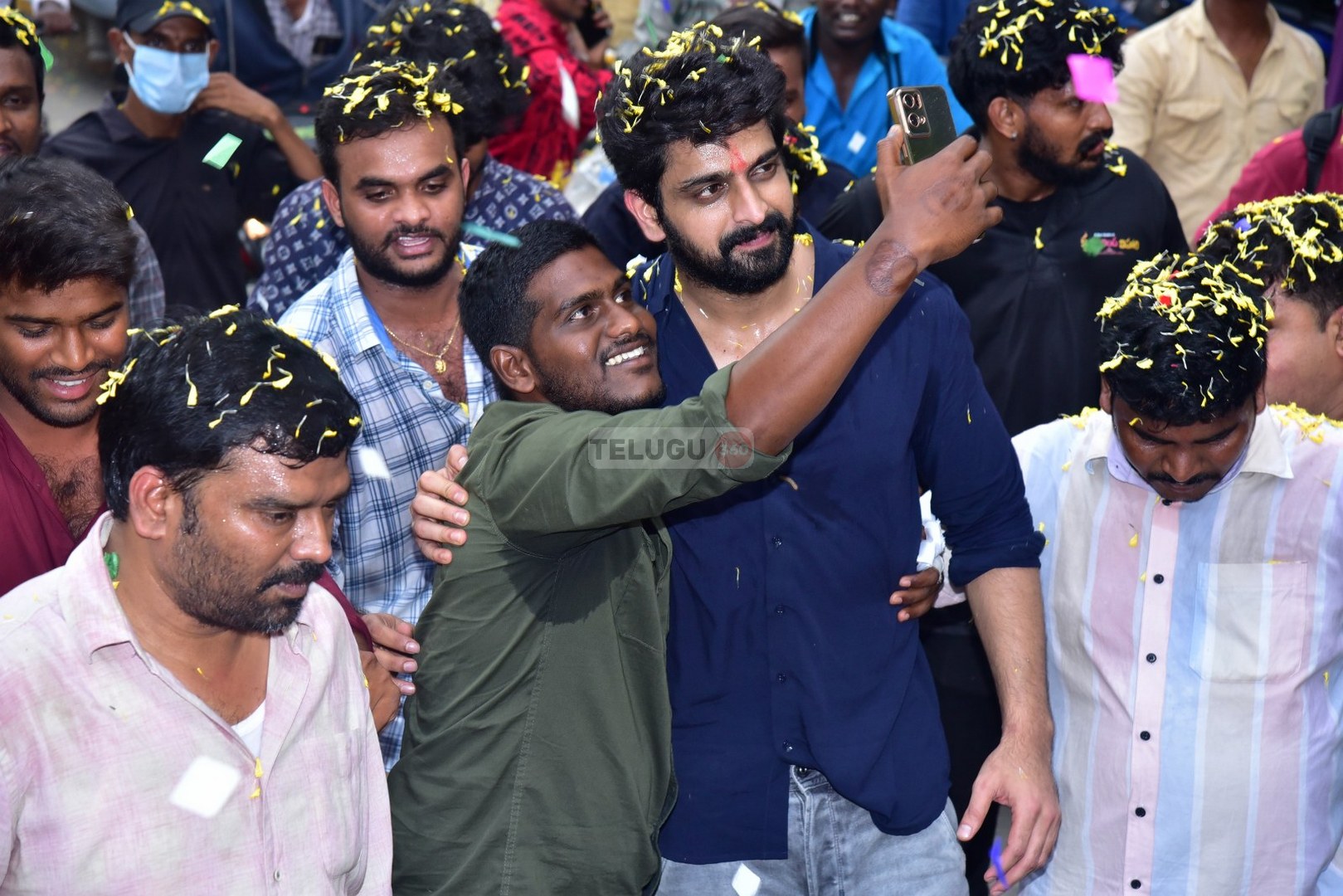 Team Krishna Vrinda Vihari Padayatra Stills