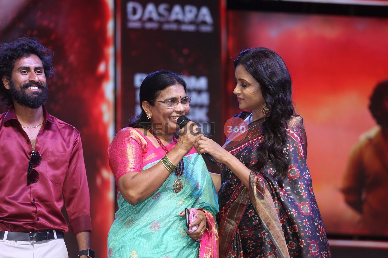 Nani's Dasara BlockBuster Daawath event @ Karimnagar