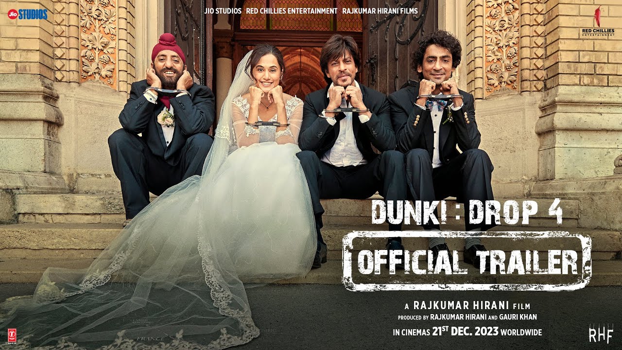 SRK's Dunki Trailer: A perfect blend of emotions and humour