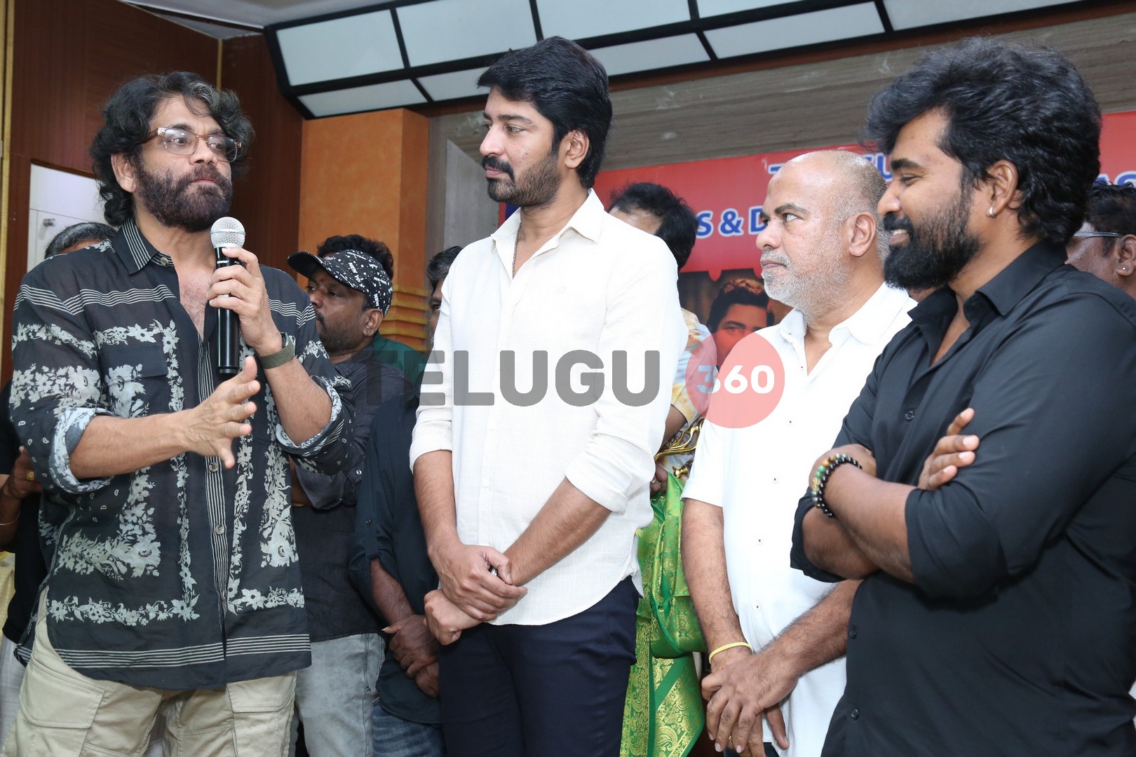 Naa Saami Ranga Team @ Telugu Film Dancers Association Felicitation ...