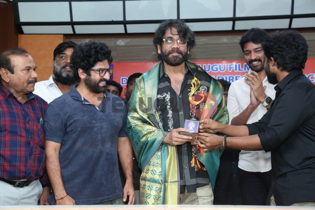 Naa Saami Ranga Team @ Telugu Film Dancers Association Felicitation ...