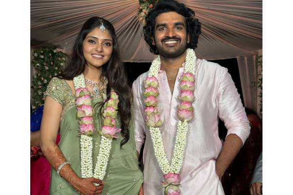 Engaged: Kiran Abbavaram and Rahasya Gorak - Telugu 360