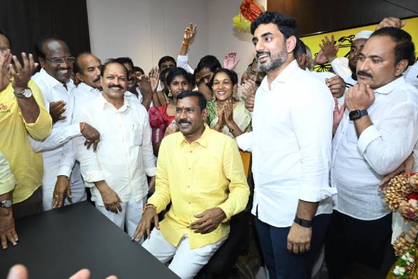 Palla Srinivasa Rao takes charge as AP TDP chief - Telugu360