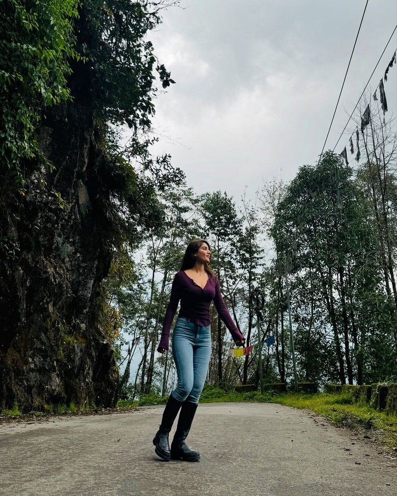 Kalpana Sharma's Sikkim Photoshoot - Telugu360