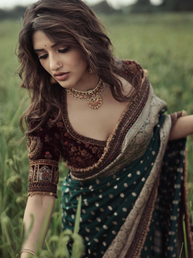 Sree Leela Elegant look In Saree - Telugu360