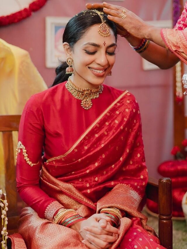 Sobhita Dhulipala's Pelli Kuthuru Ceremony Pictures - Telugu360