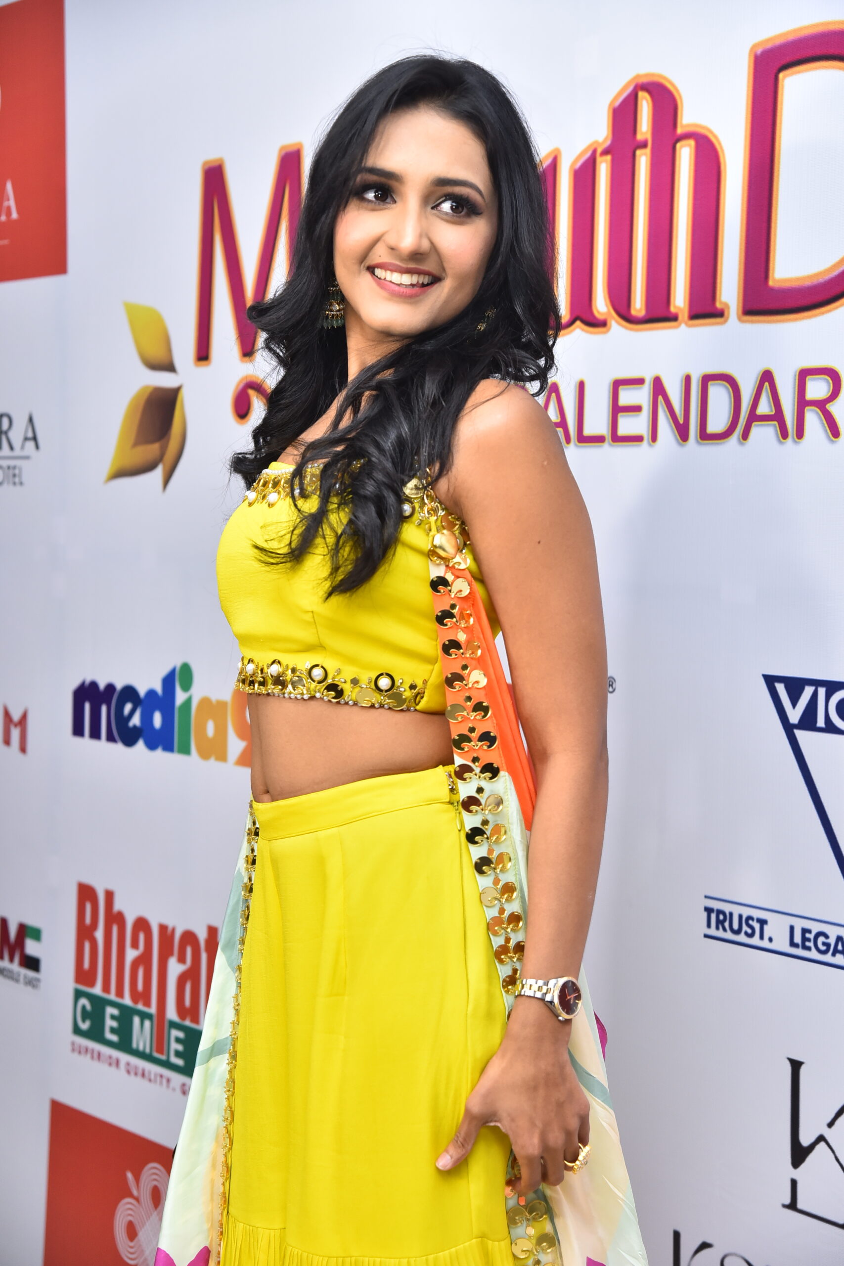 palak agrawal in my south diva calender 2025 - Telugu360