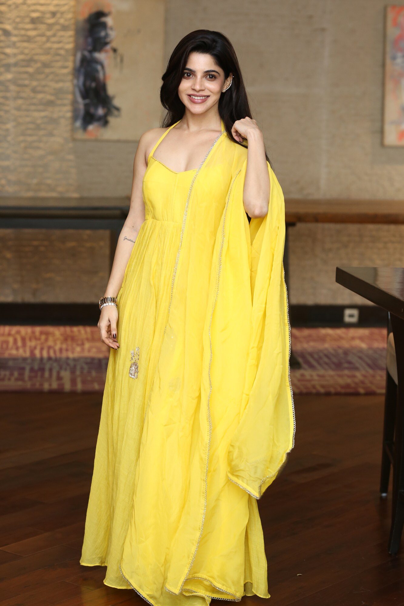 Divya Bharati In Kingston Movie Promotions - Telugu360