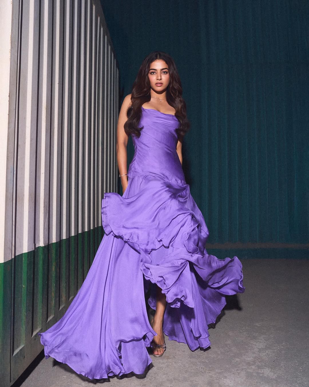 Wamiqa Gabbi Fit In Flare Dress - Telugu360