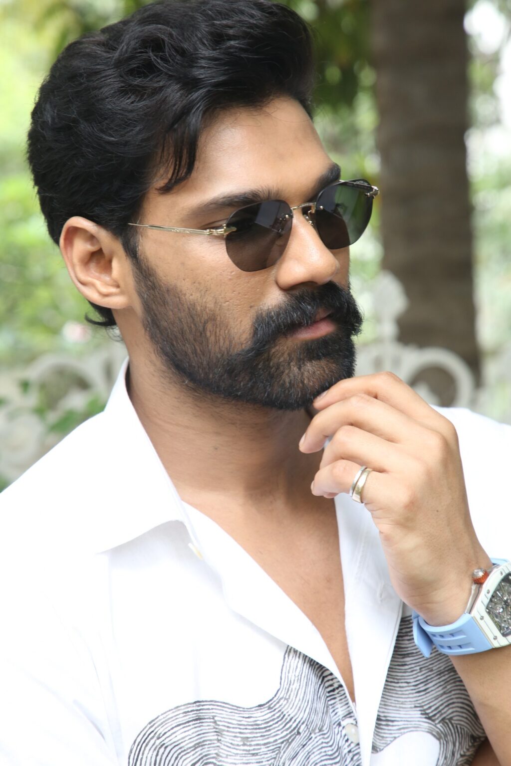 Bellamkonda Sai Sreenivas In Bhairavam Promotions - Telugu360