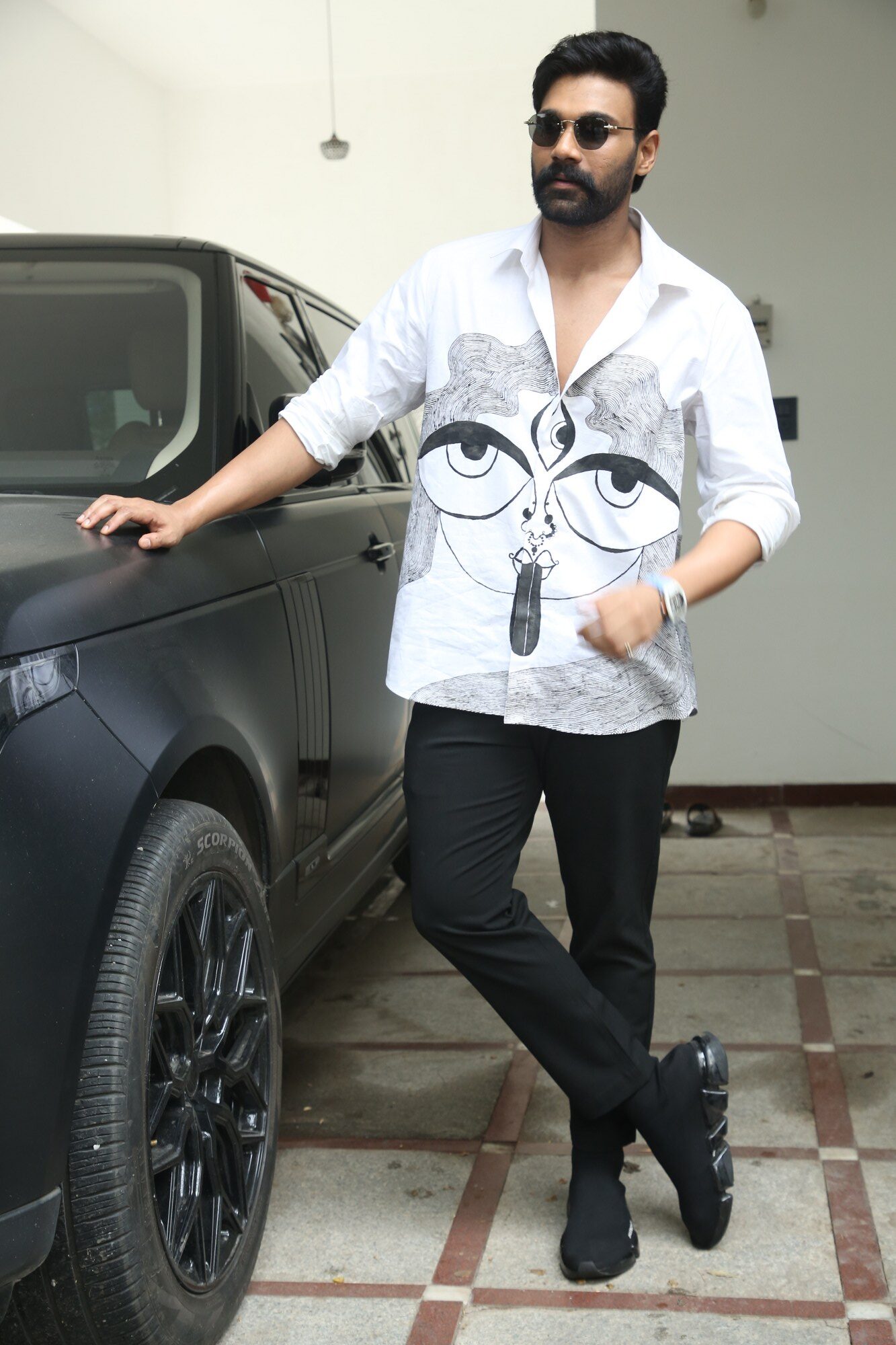 Bellamkonda Sai Sreenivas In Bhairavam Promotions - Telugu360